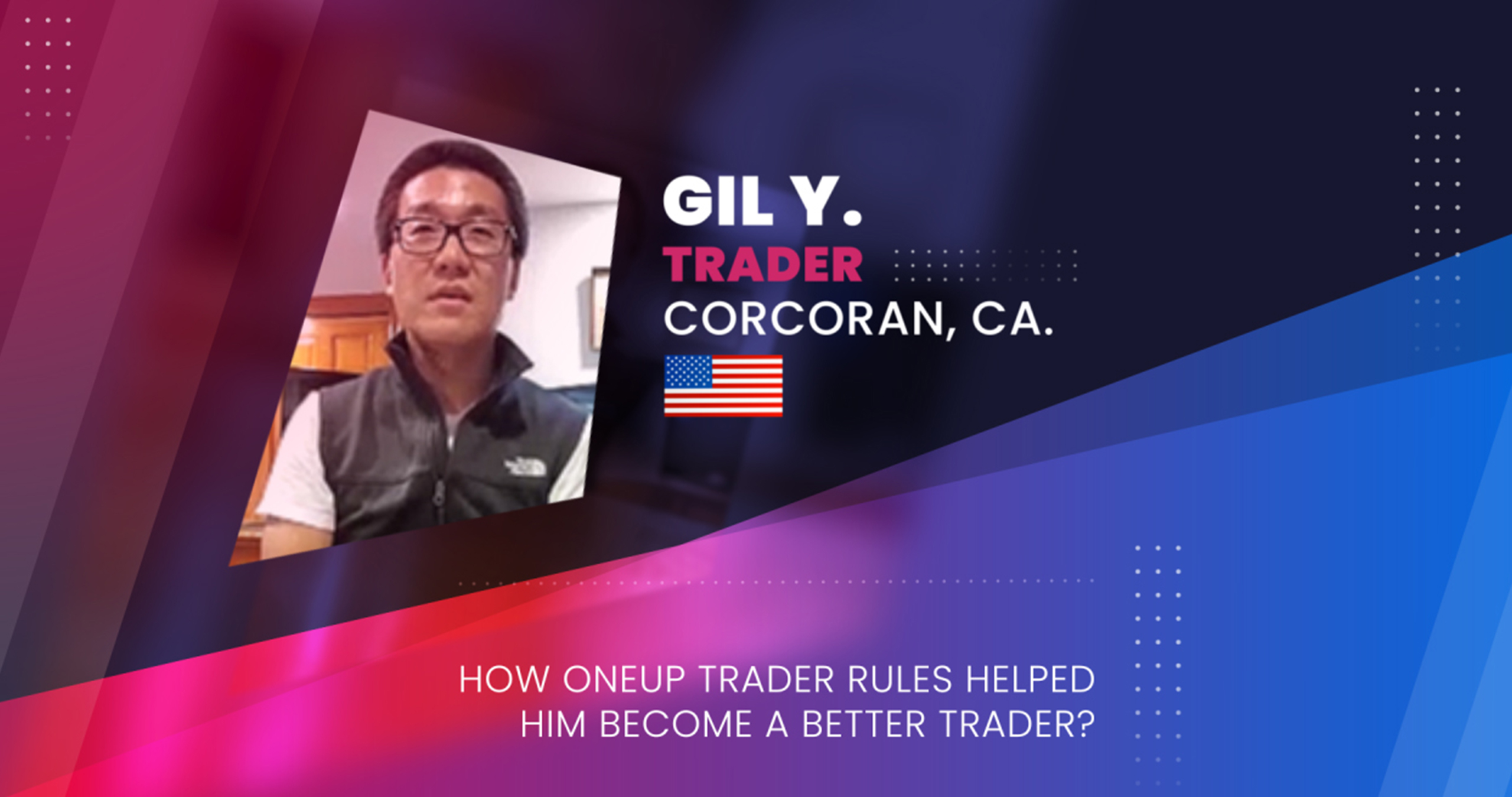 Interview With Oneup Funded Trader Gil Y Oneup Trader Blog